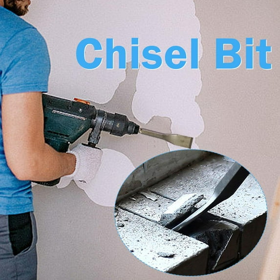 SSKFHGI Hexagon Handle Bent Chisel Bit Electric Pickaxe Head for ...