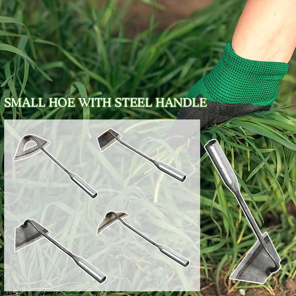 SSKFHGI Iron Handle Hollow Hoe Steel Handle Small Hoe Agricultural ...