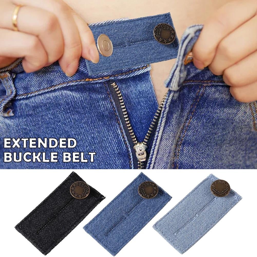 SSKFHGI Jeans Waist Expander Button Elastic Waist Extender Extenders ...