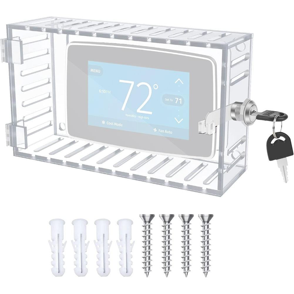 SSKFHGI Kraft Paper Packaging Thermostat Lock Box Thermostat ...