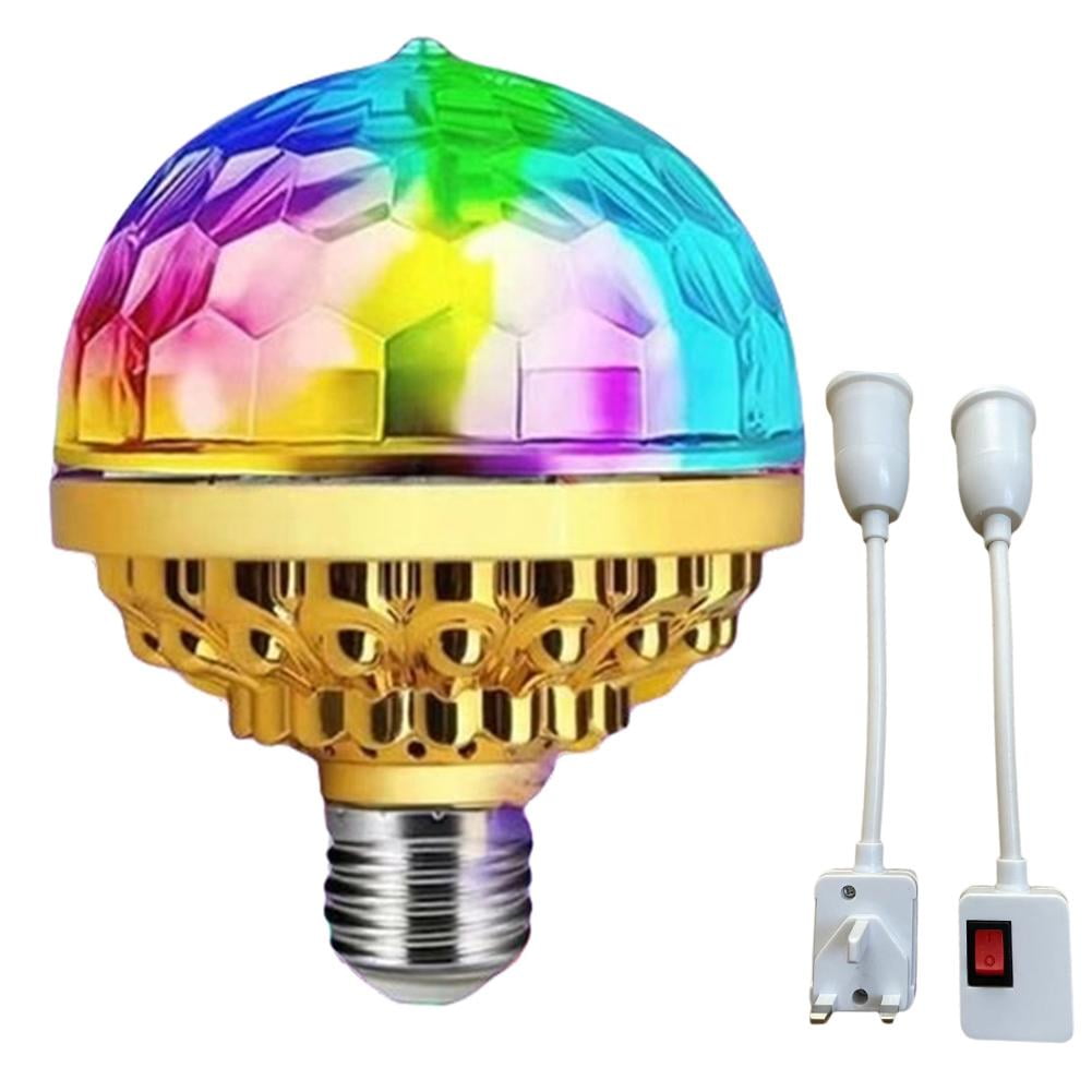 SSKFHGI LED Disco Ball Light Party RGB StageBulb DJ Rotating Ball ...