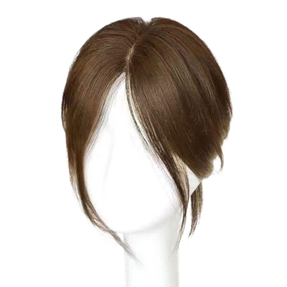 Clerance! Light Brown Mechanism Middle-Parted French Wig Piece For ...