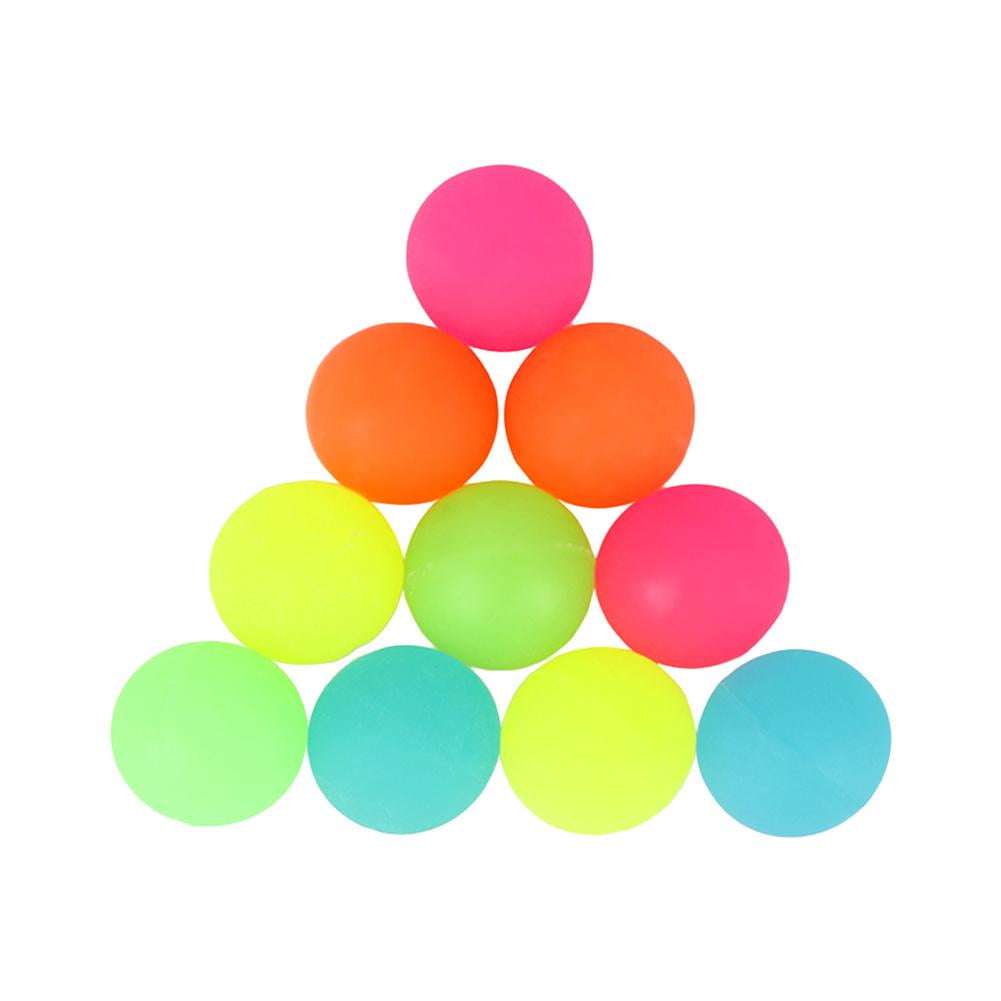 SSKFHGI Luminous Bounce Ball Moonlight High Bounce Ball Elastic ...