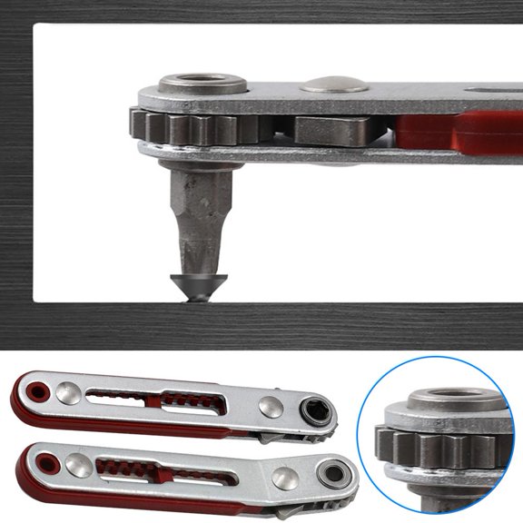XISAOK Versatile Mini Micro Ratchet Wrench CRV72Tooth Gear Screwdriver ...