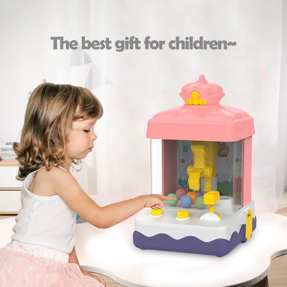 SSKFHGI Mini Toy Claw Machine Grab Ball Catcher Candy Doll Catch C3 Toy ...