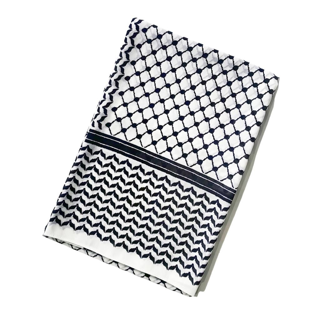 SSKFHGI Palestine Scarf Arab Keffiyeh Palestinian Shawl Hijab Bandana ...