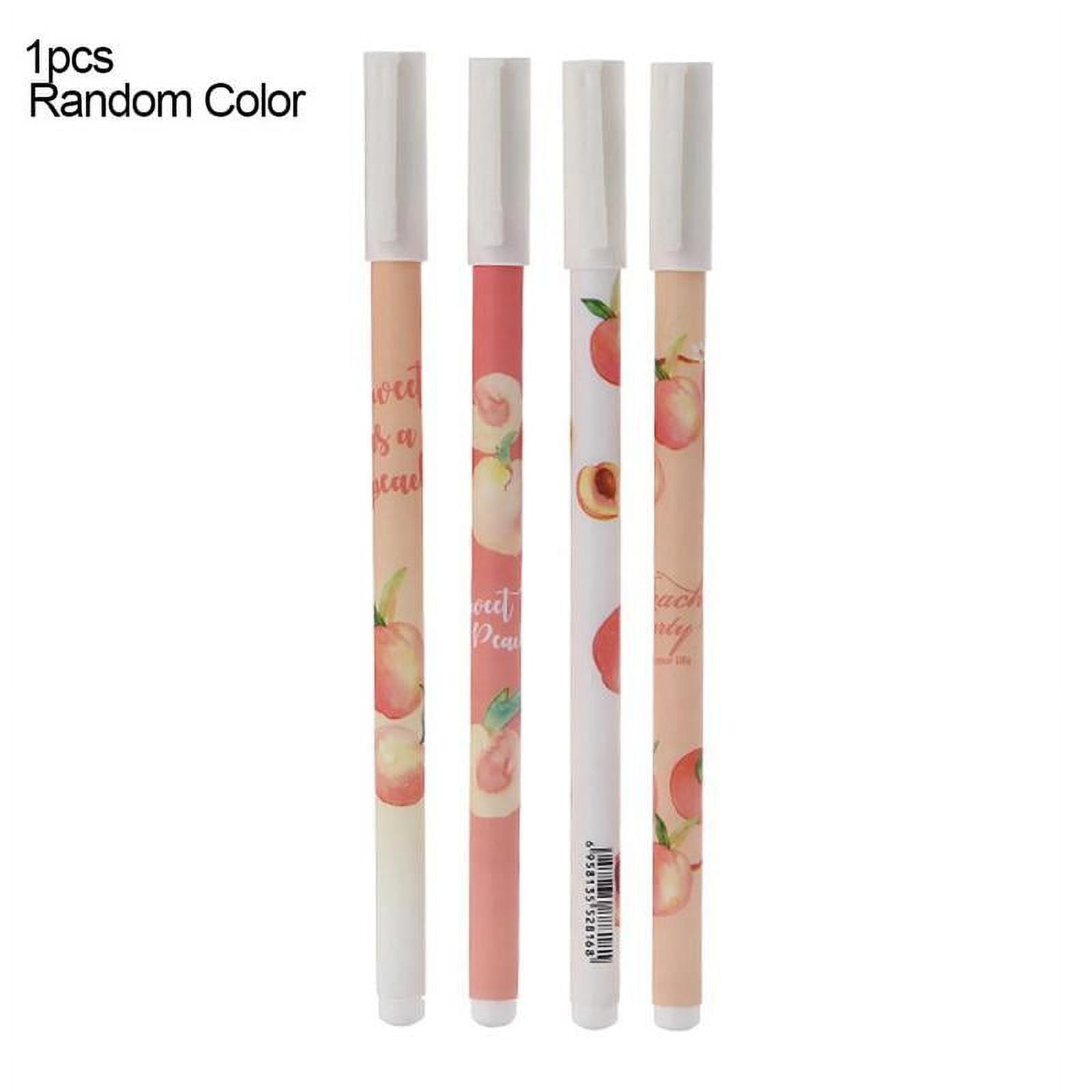 SSKFHGI Peach Gel Pen Bulk Peach Gel Pen Cute Girly Peach Paradise ...