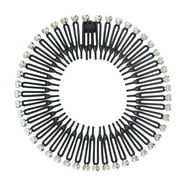 Hair Comb for Braids Stylish Seven-toothed Comb for Effortless Braided ...