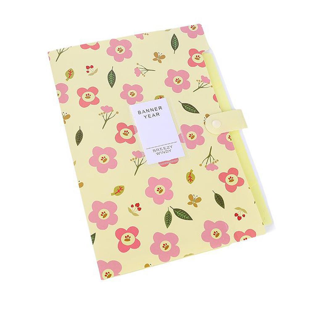 SSKFHGI Plastic Snap Closure A4 Size File Holder File Organizer ...