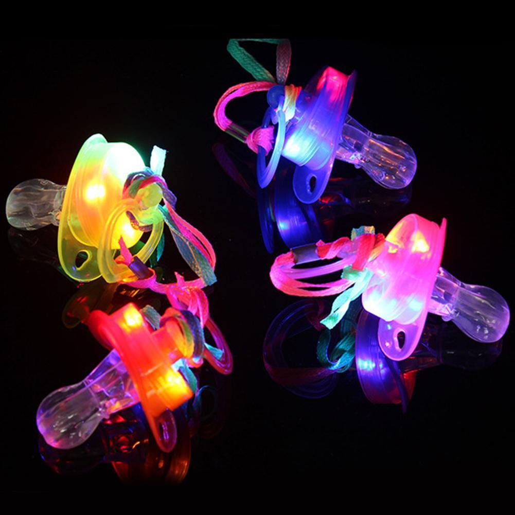 SSKFHGI Random Color Toys Creative Personality Luminous Pacifier ...