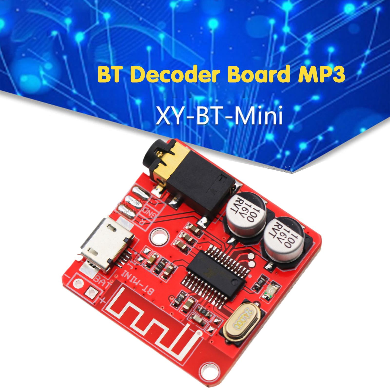 SSKFHGI Red Bluetooth Decoder Board Mp3 Lossless Speaker Amplifier ...