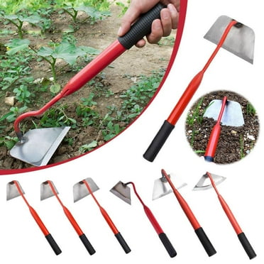 KAMIDA Garden Hoe,Scuffle Hoes,Garden Tool,for Weeding Gardening Long ...