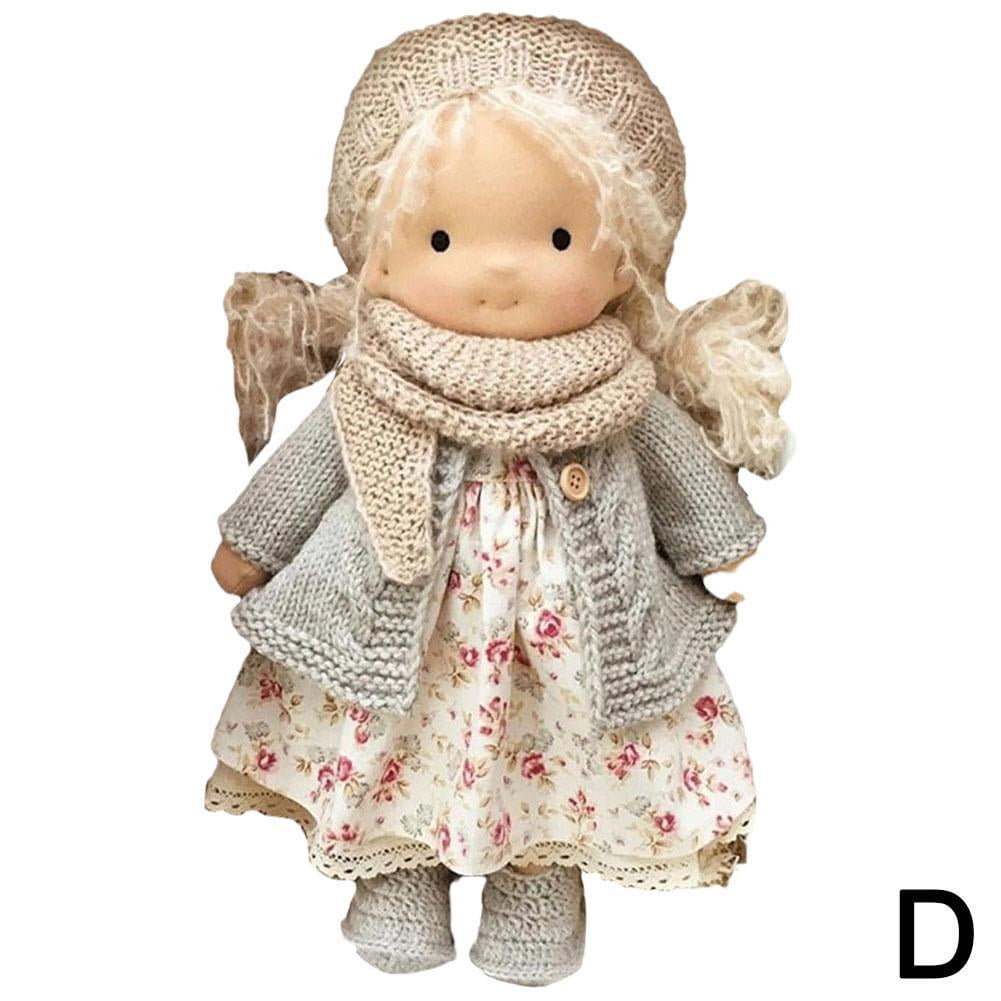 SSKFHGI Rtyweth Waldorf Doll Handmade Handmade Waldorf Doll Vintage ...