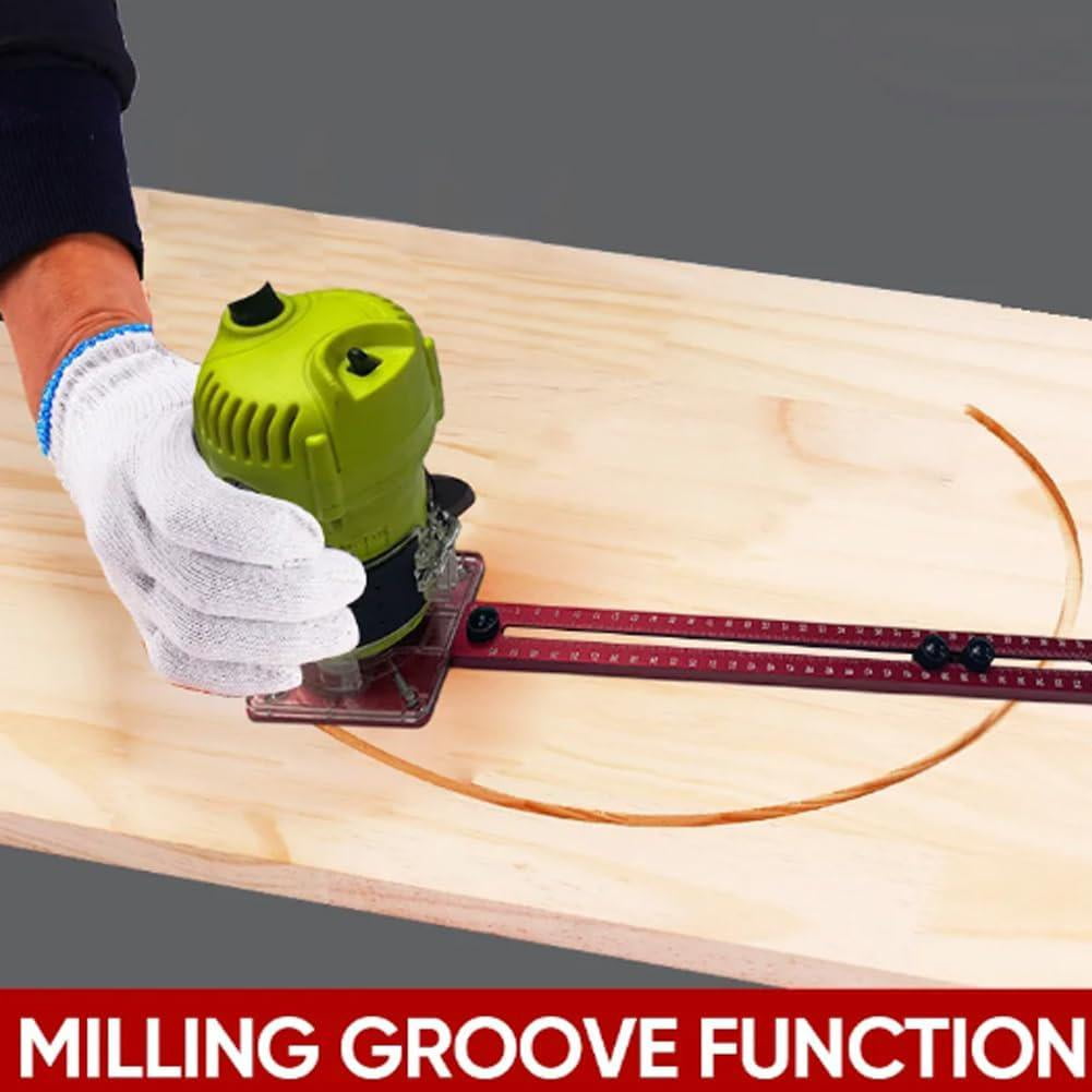 SSKFHGI Shinyruo Milling Bracket With Base Woodworking Router Circle ...