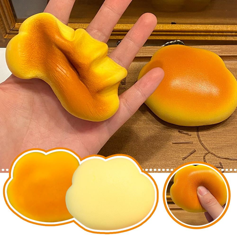 SSKFHGI Simulation Food Slow Rebound Bread Pinch Music Decompression ...