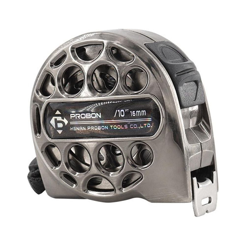 SSKFHGI Stainless Steel AntiCorrosion Retractable Metric Ruler Tape 35M ...