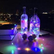 Bottle Lights Cork Lights for Wine Bottles Copper Wire Fairy Lights ...
