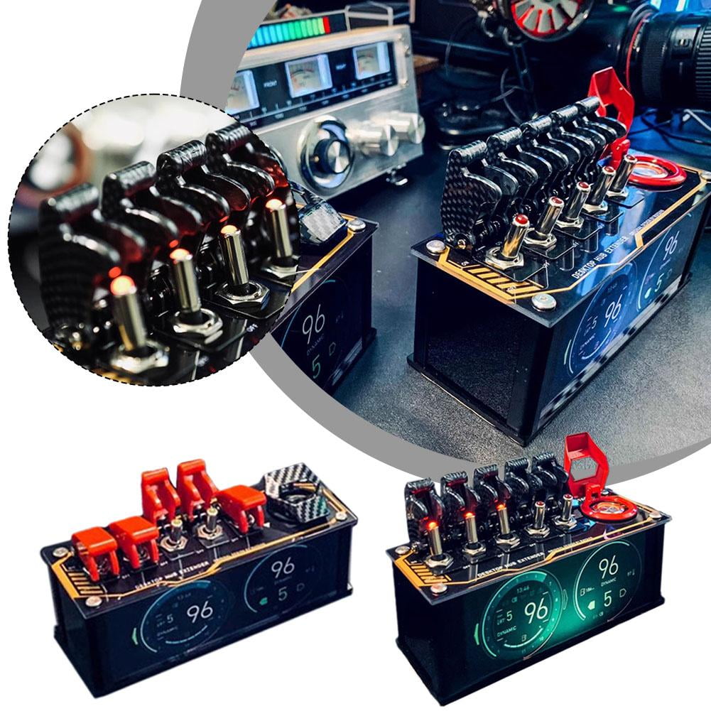 SSKFHGI WRIBZD Retro USB Strip Original Switches Docking Station with ...