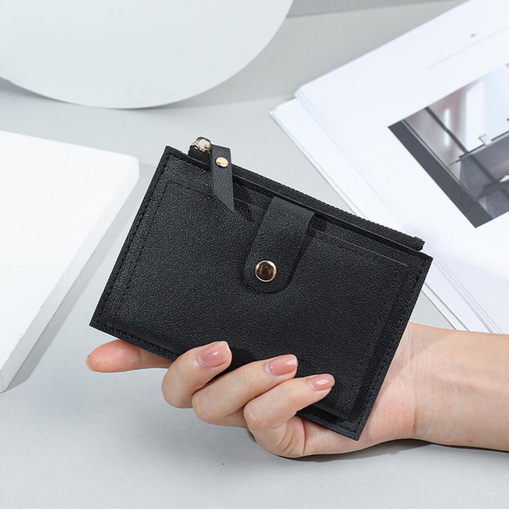 SSKFHGI Women Small Wallets Bifold Leather Short Wallet Mini Case Card ...