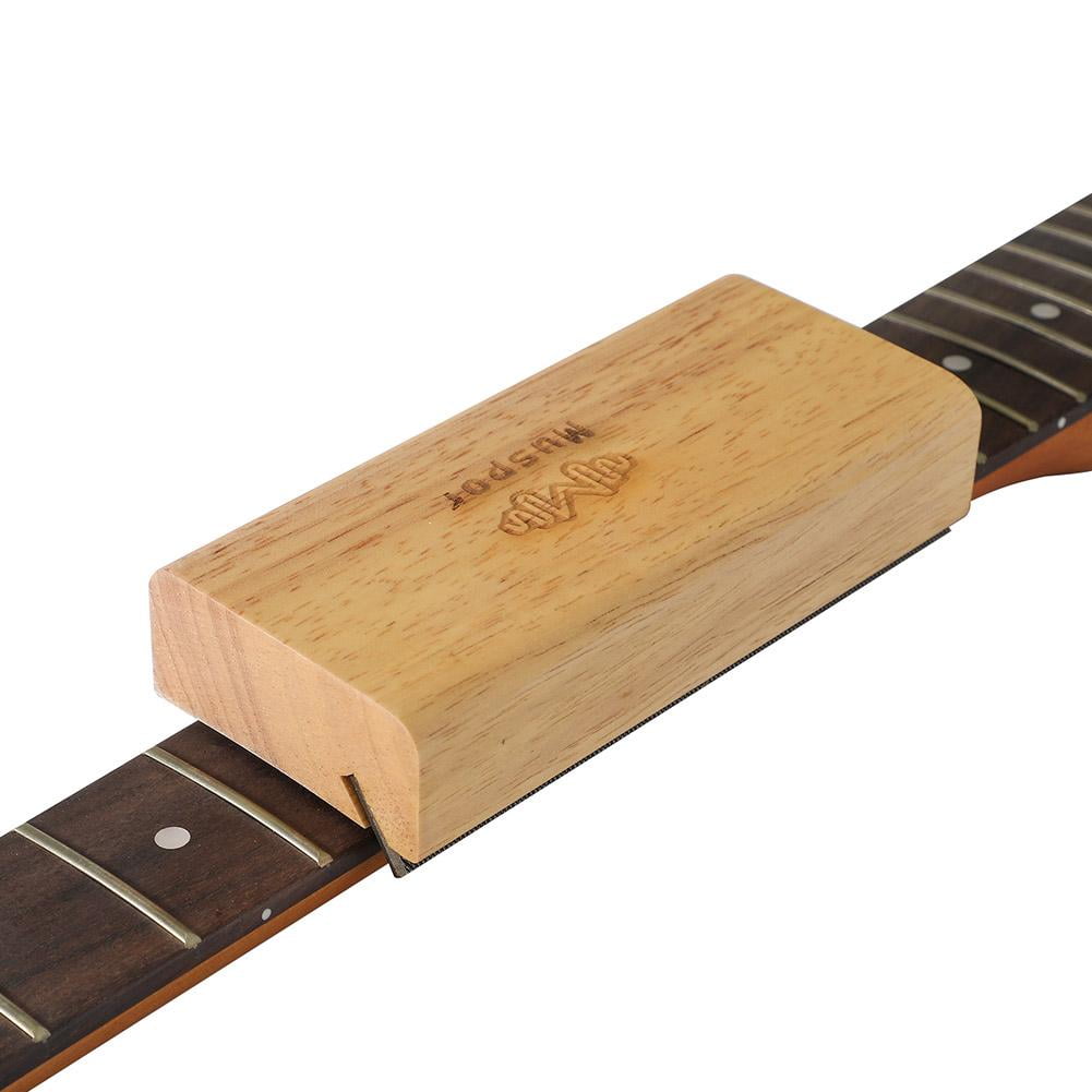 SSKFHGI Wood Guitar Fret Beveling File Guitar Fret Crowning End Bevel ...