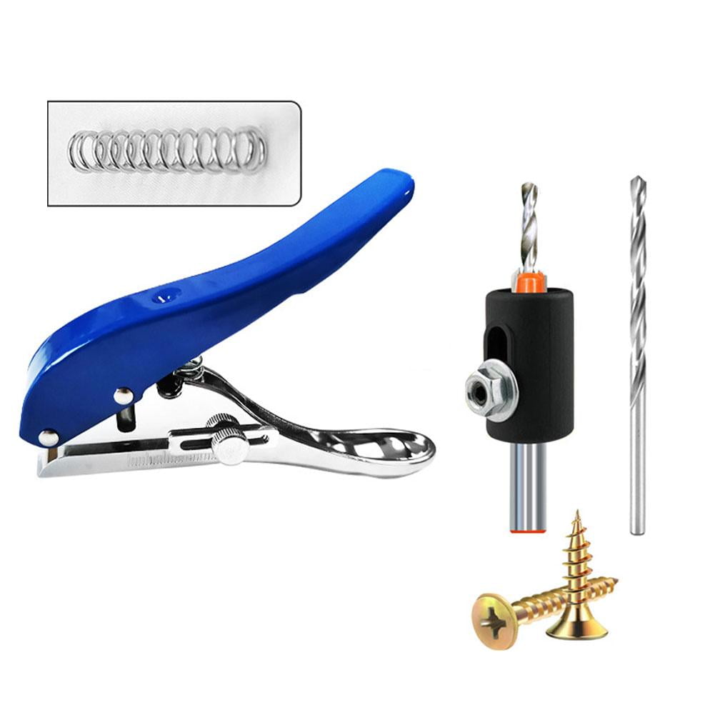 SSKFHGI Woodworking Punch Pliers Hole Edge Banding Punching Hat Screw ...