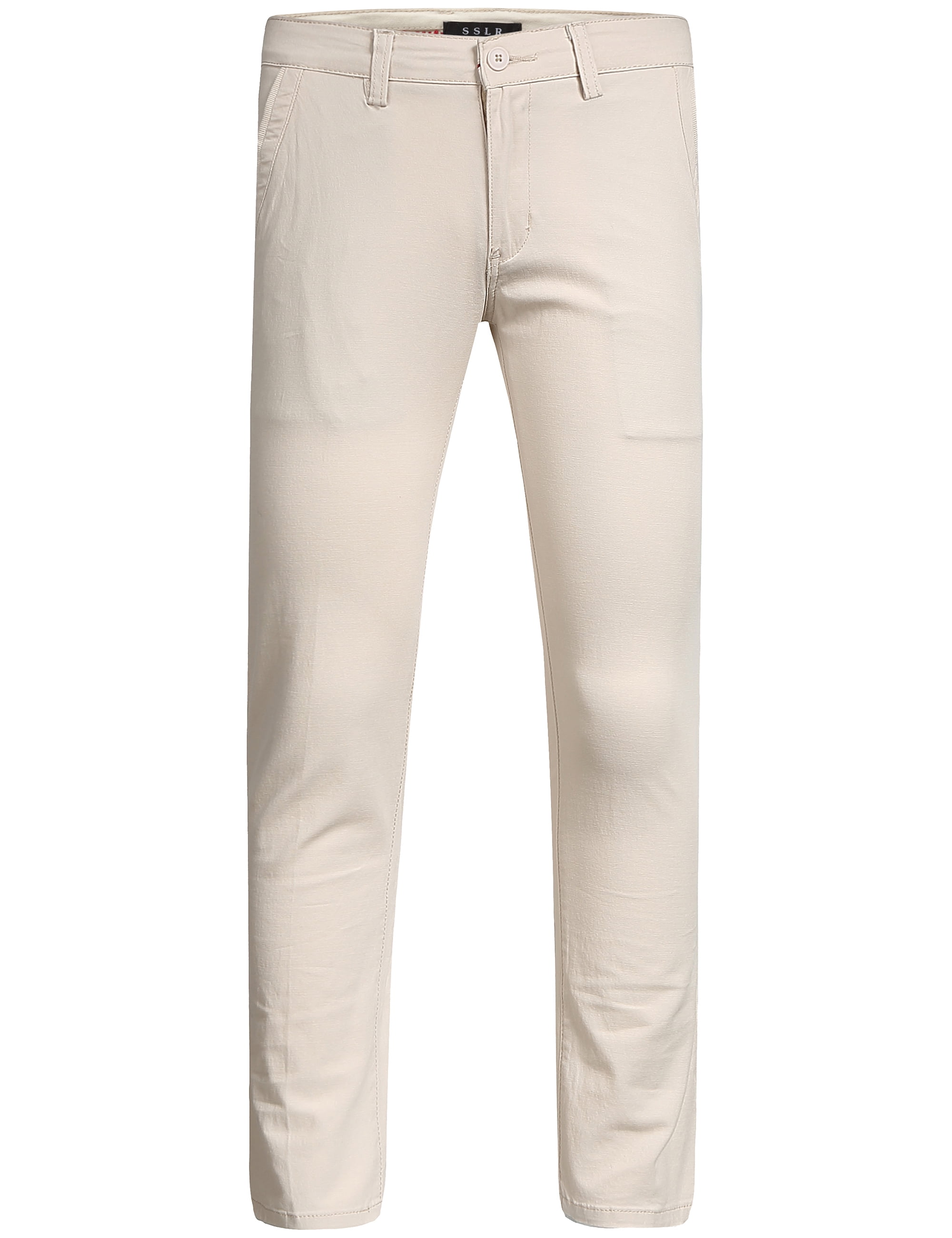 SSLR Mens Pants Causal Slim Fit Pants Chino Pants for Men - Walmart.com