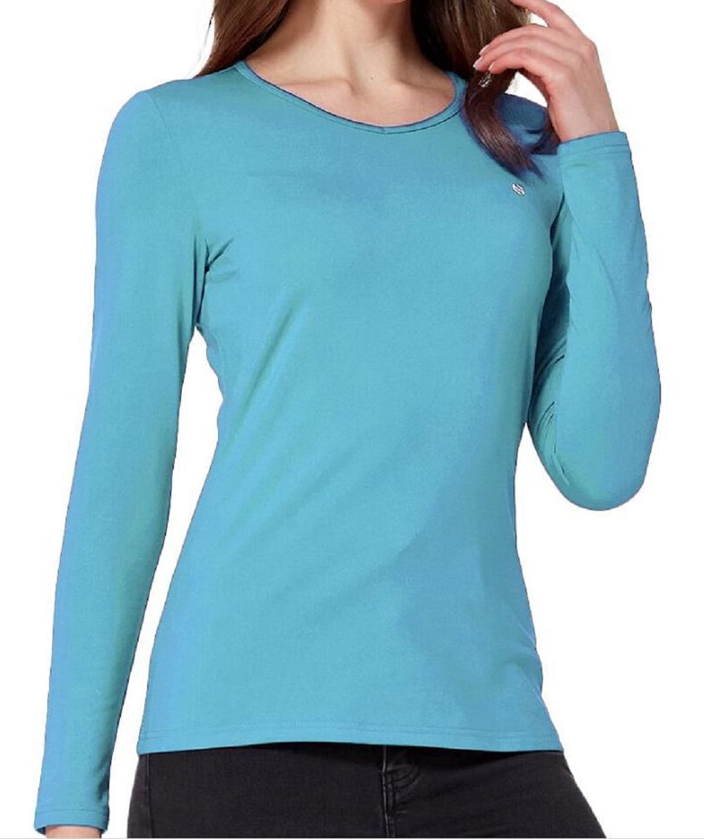 SSLR Women's Thermal Tops, Thermal Underwear for Women Long Sleeve Tee ...