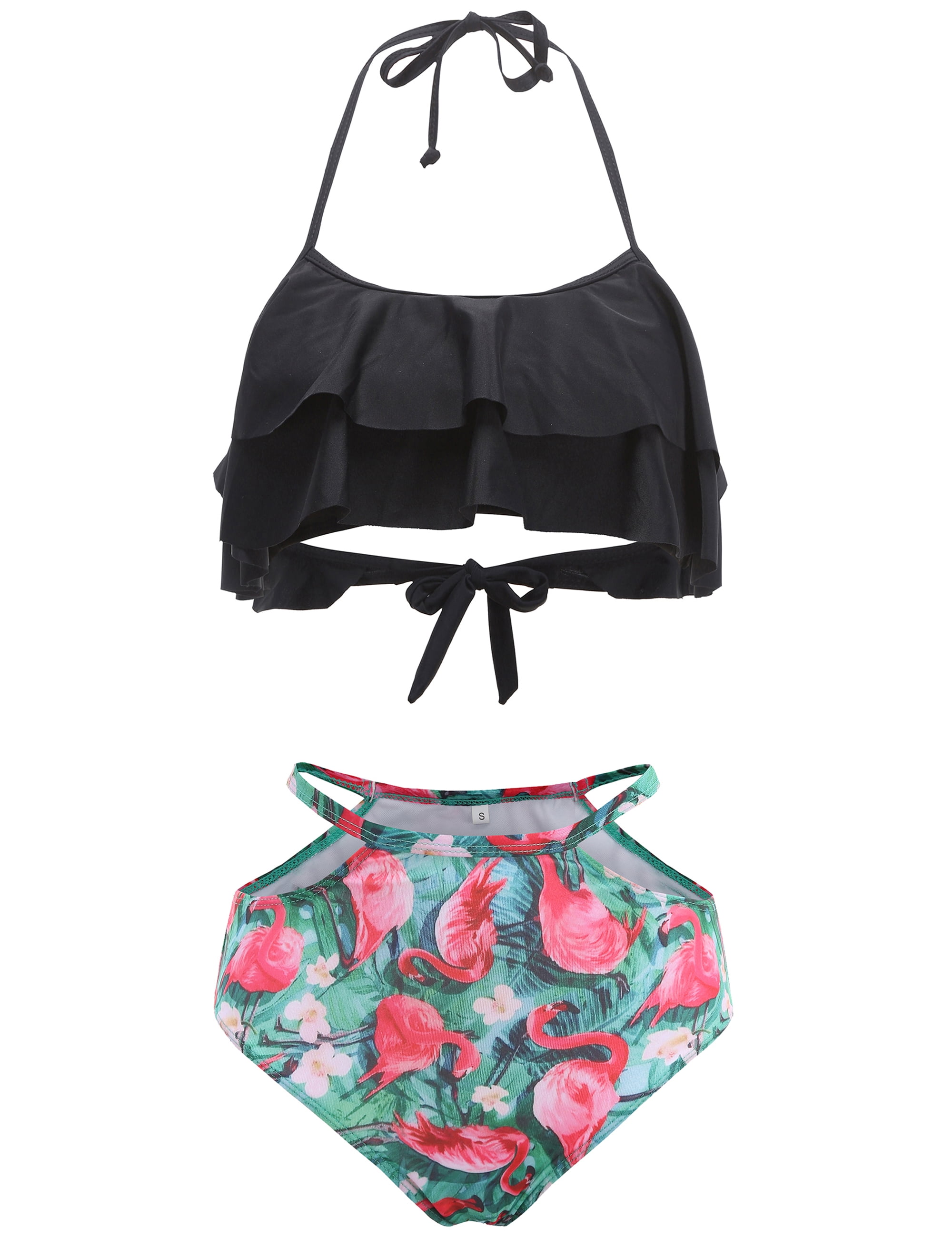 SSLR Womens Tankinis 2 Piece Swimsuits Bathing Suits Tankini Top with ...