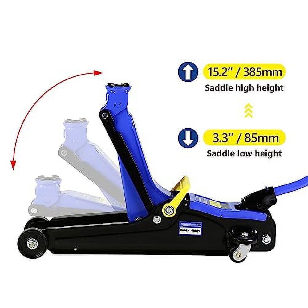 SSLine Automotive Hydraulic Trolley Service Car Jack Set Include 1 Pair ...