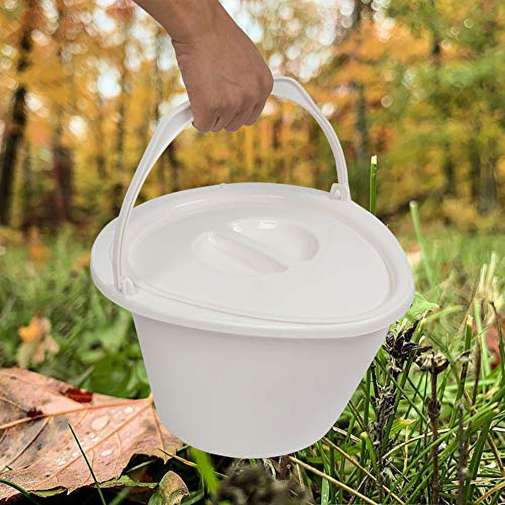 SSLine Portable Folding Toilet Home Extra Potty Plastic Toilet for ...