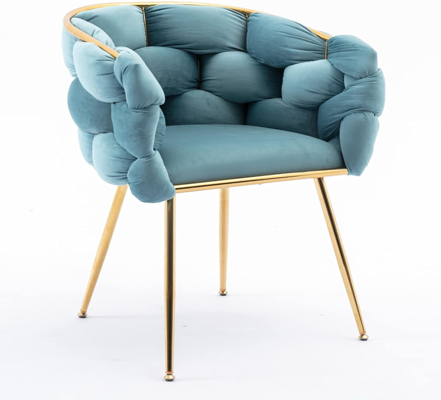 SSLine Velvet Vanity Chair Elegant Upholstered Makeup Desk Chairs for ...