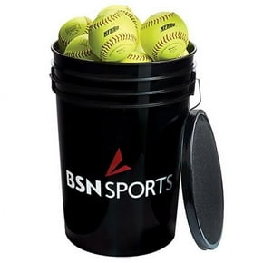 Softball Bucket Of Balls