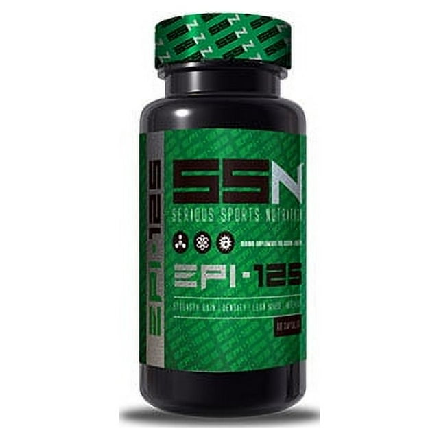 SSN Epicatechin EPI-125 Test Booster & PCT, Serious Sport Nutrition, 60 ...