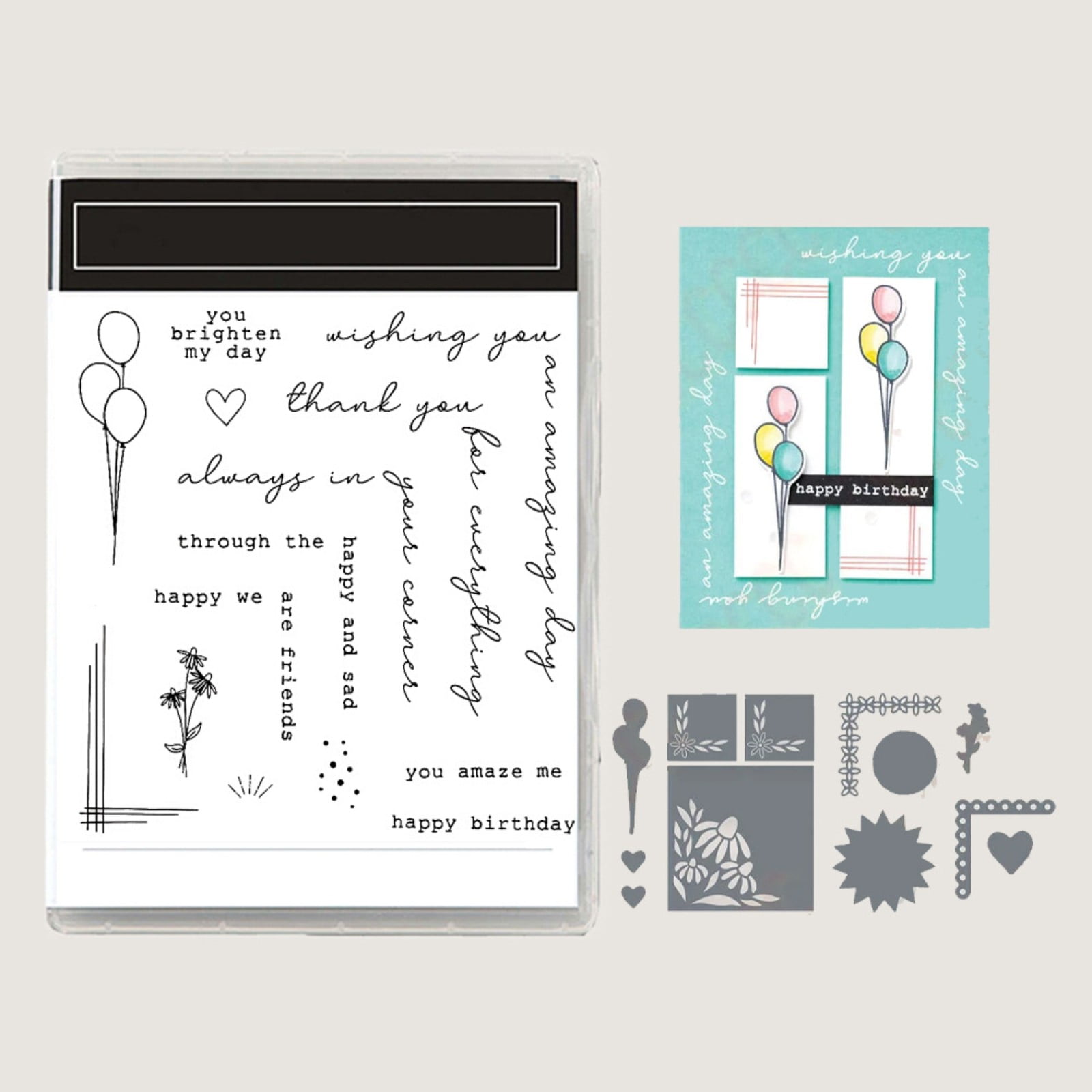 SSNTSY 2025 Craft Die Set - DIY Card Making Dies for Various Festivals ...