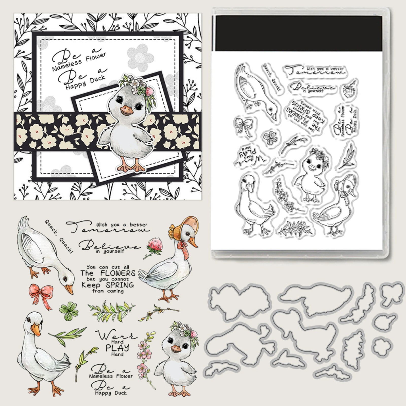 SSNTSY 2025 Easter Metal Cutting Dies Set – Versatile Die and Stamp Set ...