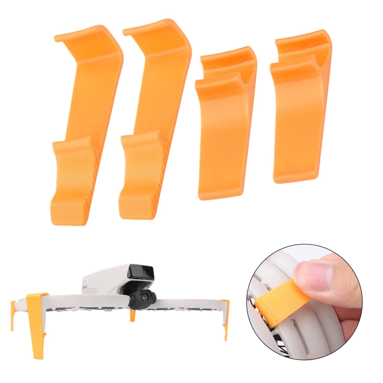SSNTSY 4-Pack Drone Chassis Extension – Rear Mount Height Increase ...