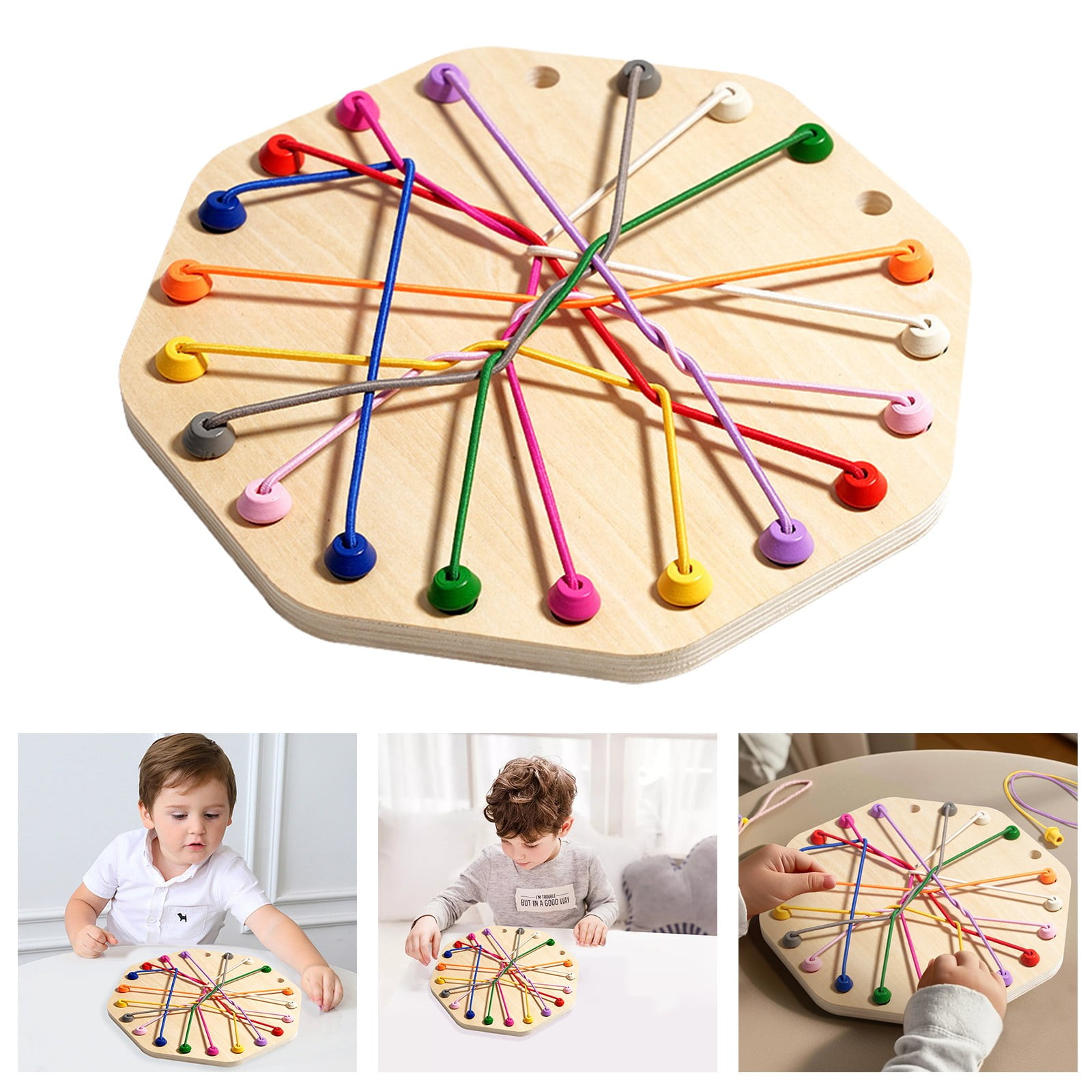 SSNTSY Brainy Knots Rope Untangling Game – Colorful Strategy Puzzle ...
