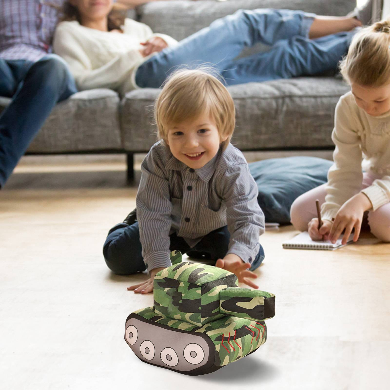 SSNTSY Bus Plush Toy - Simulation School Bus Pillow, Adorable Van ...