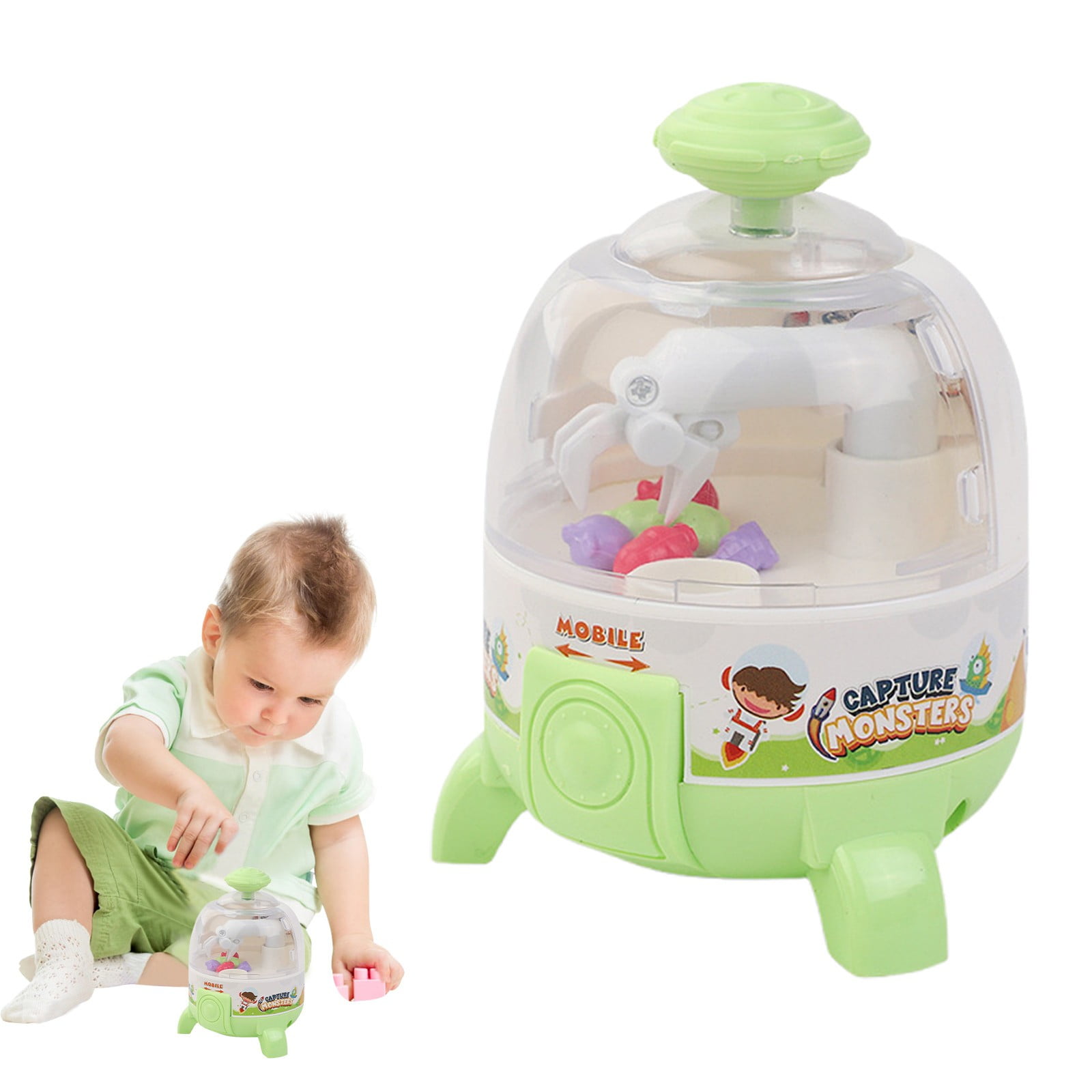 SSNTSY Machine for Kids – 24 Tiny Dinosaur Prizes, Perfect for Birthday ...