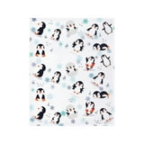 SSNTSY Penguin Blanket Fleece Throw Blanket Soft Plush Blanket 59 X 78. ...