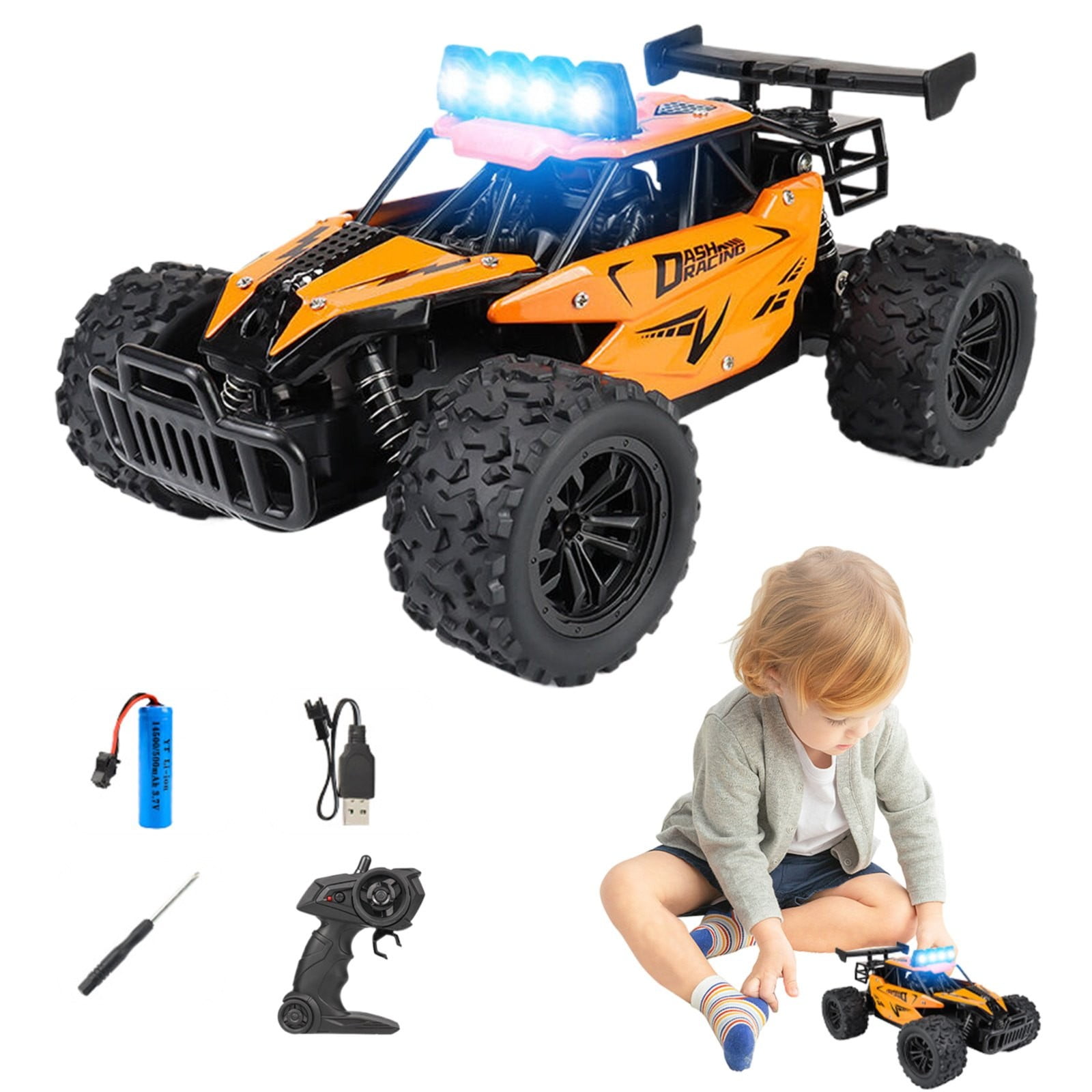 SSNTSY Remote Car RC Cars Xmas Gifts 2.4 High Speed 20KM/H Remote Car ...