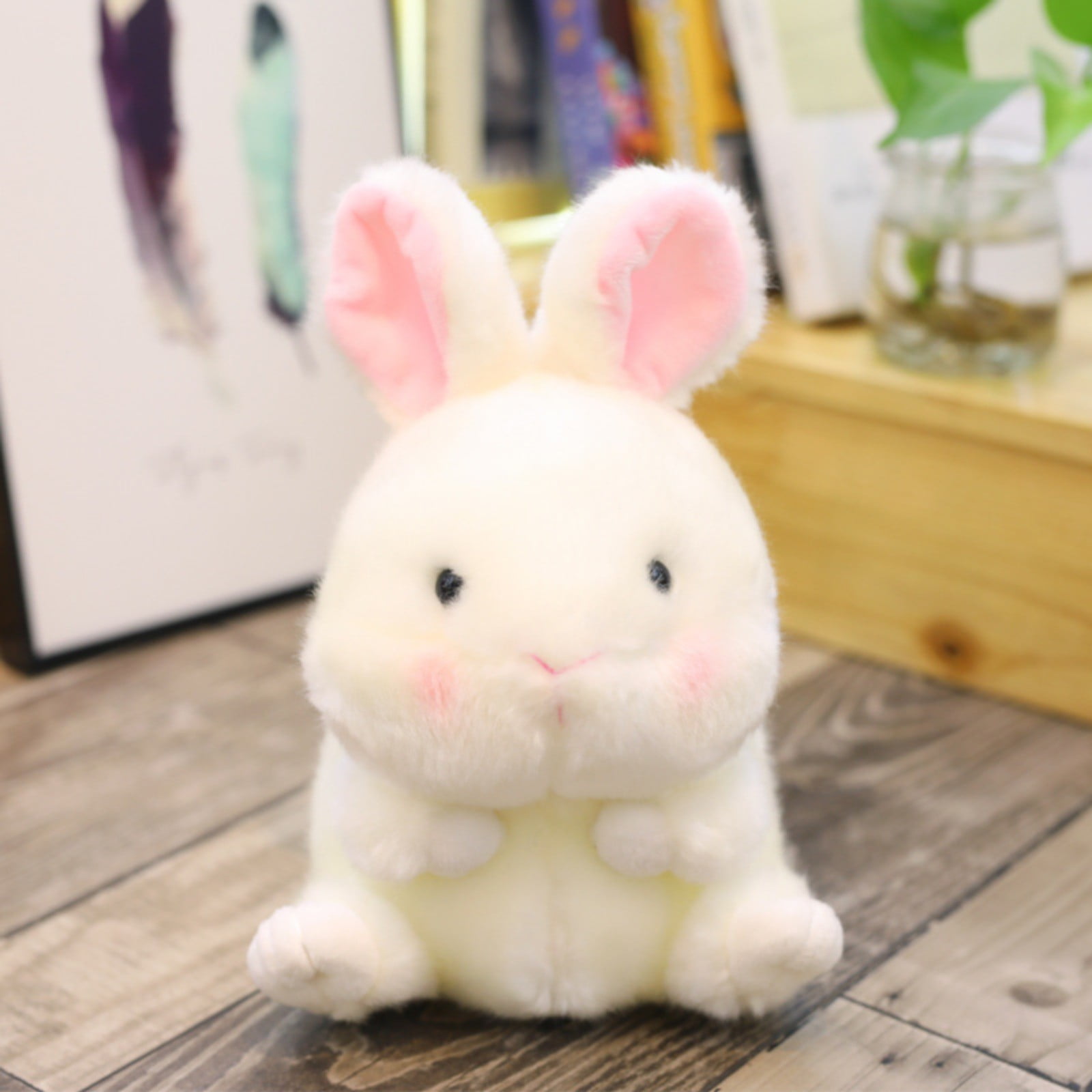SSNTSY Round Rolly Pet Stuffed Animals – Adorable Bunny, Dragon, Panda ...