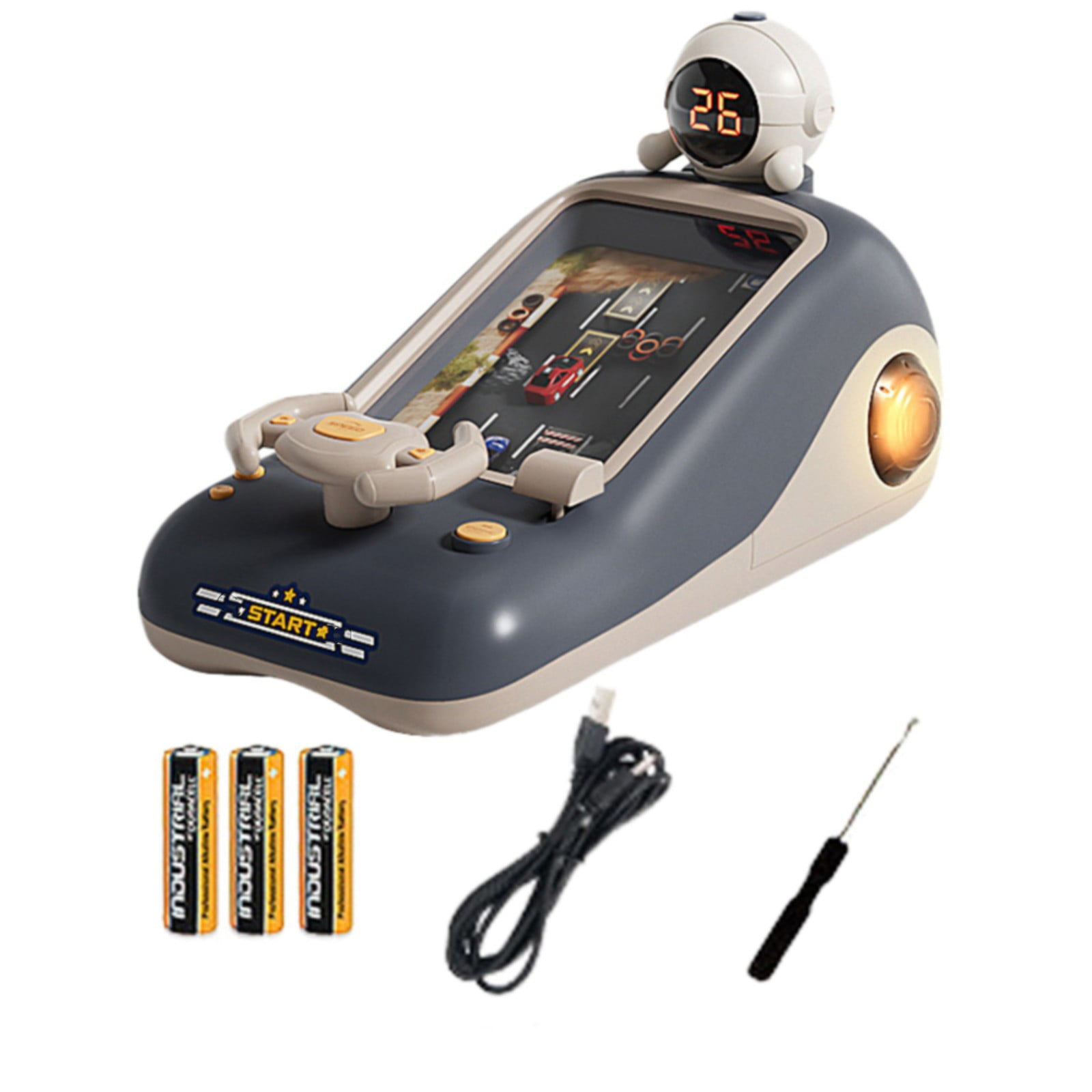 SSNTSY Steer Joy Driving Simulator for Kids Driving Simulator Toy with ...