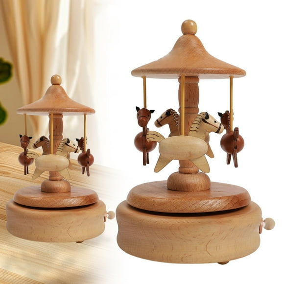 Christmas Merry Go Round Carousel