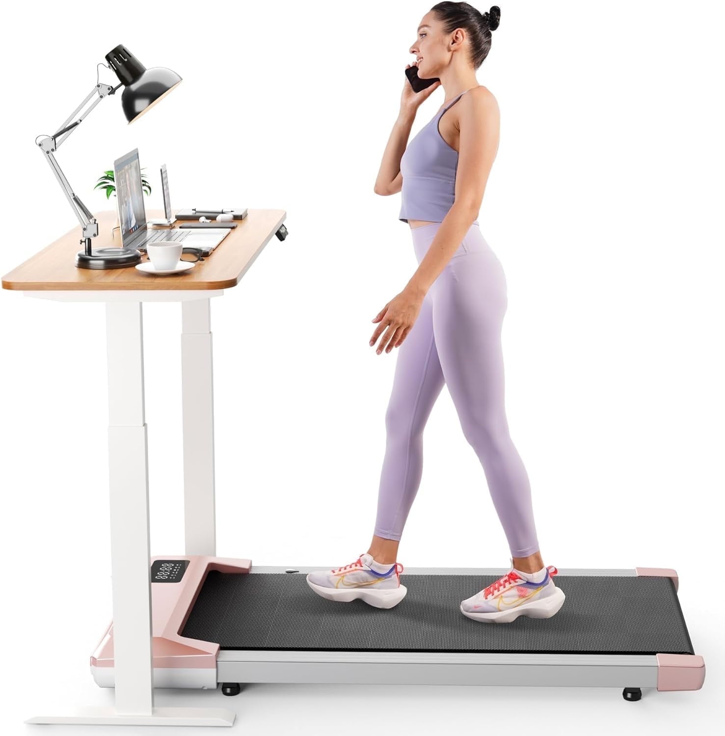 SSPHPPLIE Walking Pad, Under Desk Walking Pad Treadmills for Home ...