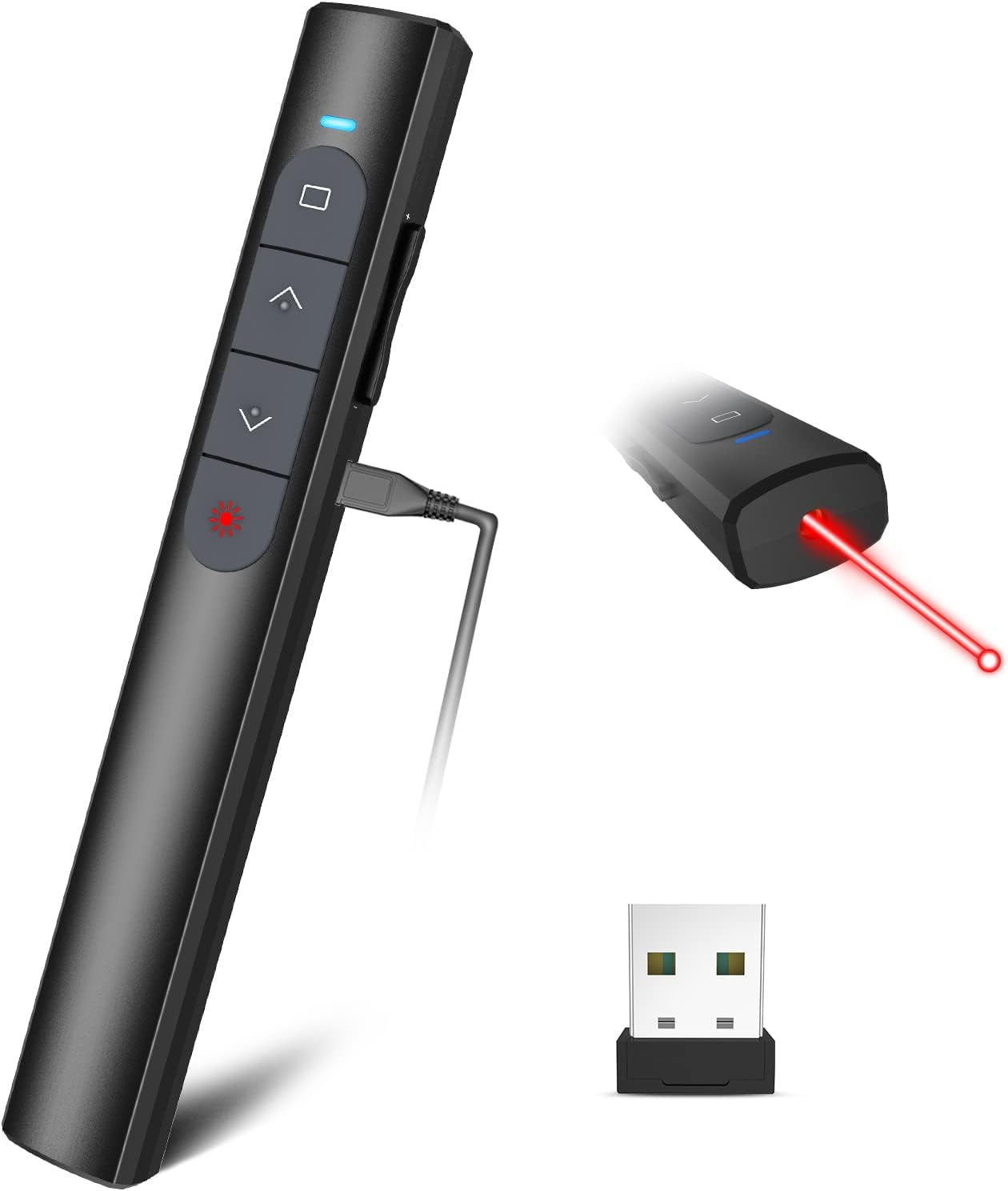 SSPONT Presentation Clicker for Powerpoint, Wireless Presentation ...