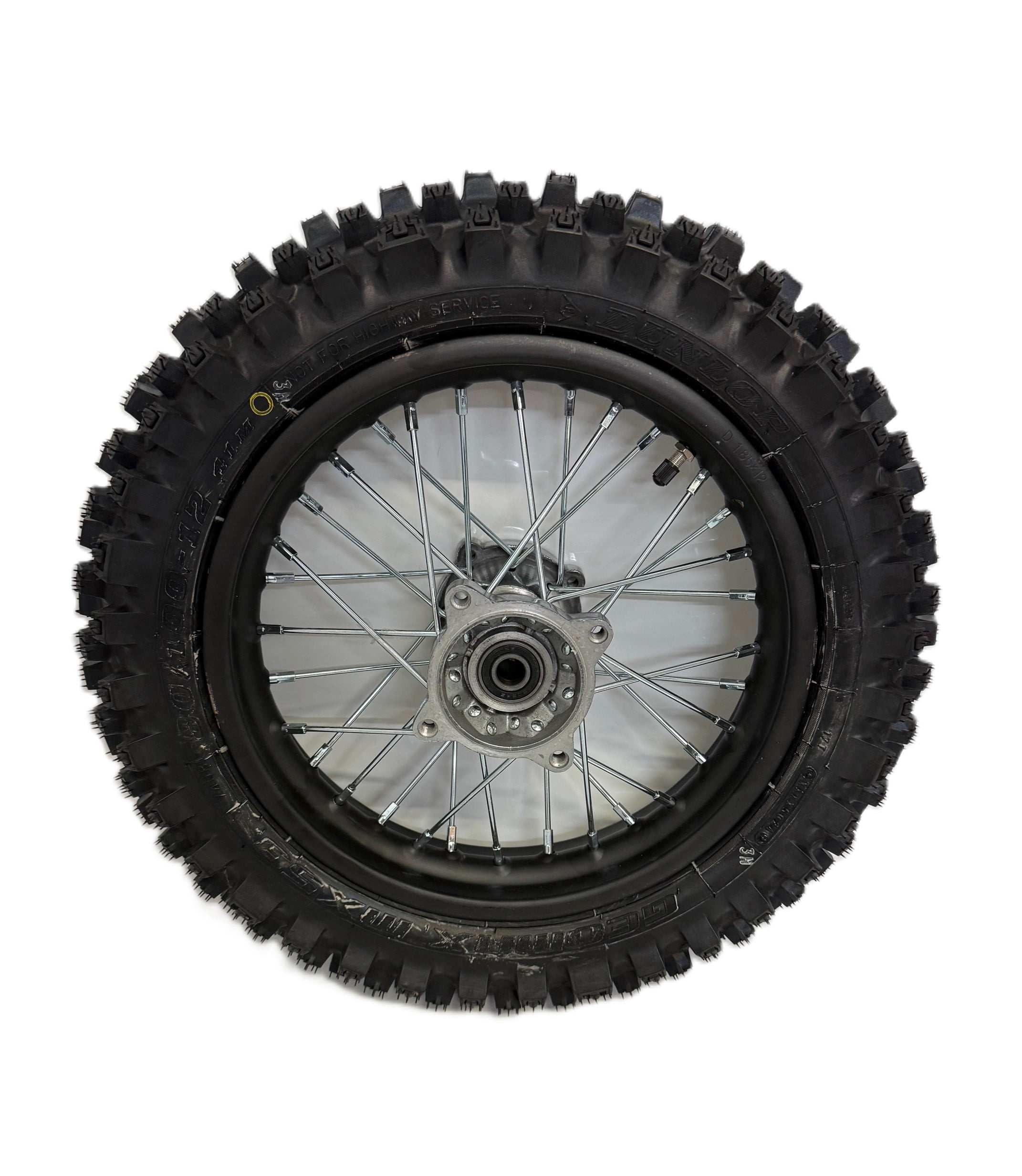 SSR Motorsports Complete Rear Wheel Assebly w/tire SR125 TR 80/100-12 ...