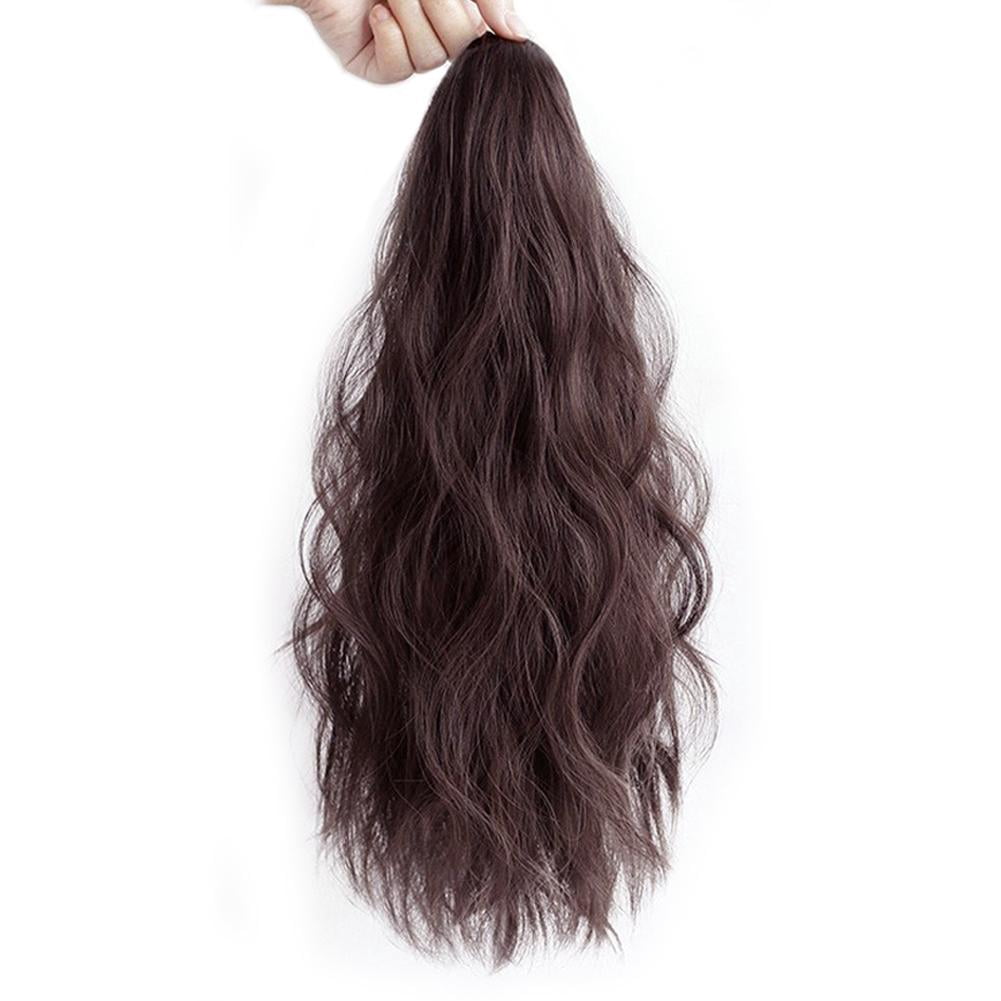 SSRoirvbb Aj66-2/33 Wig Ponytail Female Small Clip Water Ripple Curly ...
