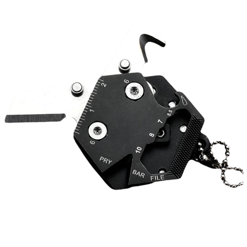 SSRoirvbb Black Pocket Folding Knife Sharp Portable Pocket Pendant Neck ...