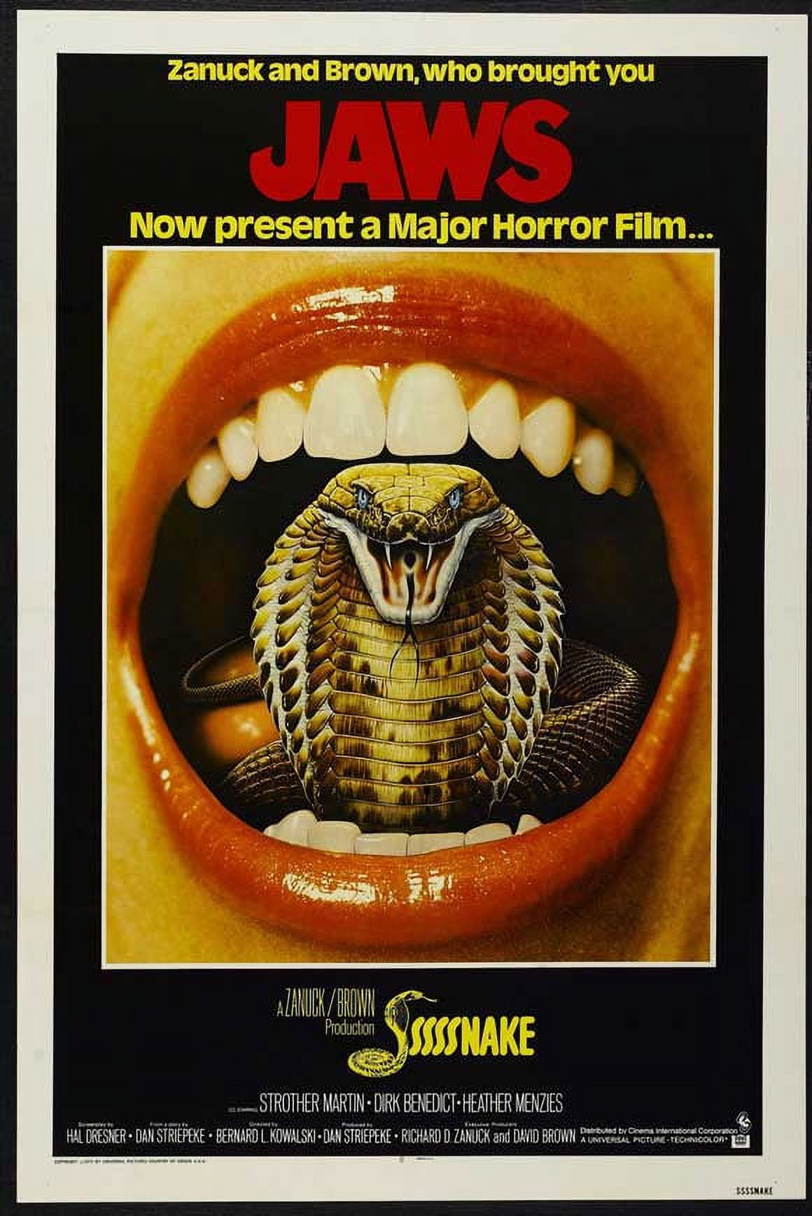 SSSSSSS - movie POSTER (UK Style A) (11" x 17") (1973) - Walmart.com